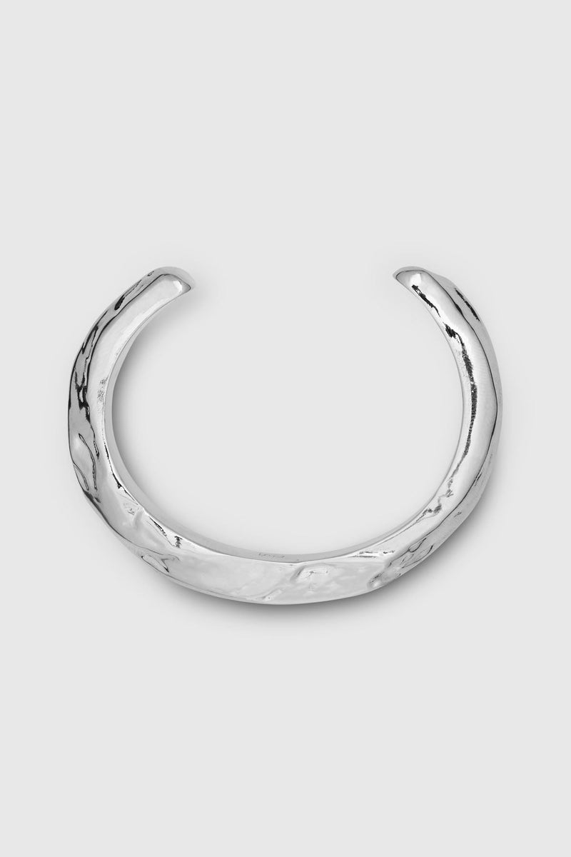 Sabel Textured Cuff in Silver - CAMILLA AND MARC® C&M