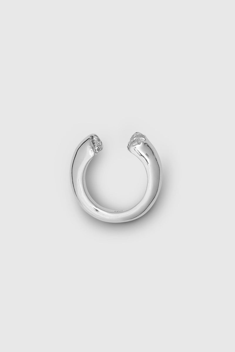 Pablo Crystal Ring in Silver - CAMILLA AND MARC® C&M