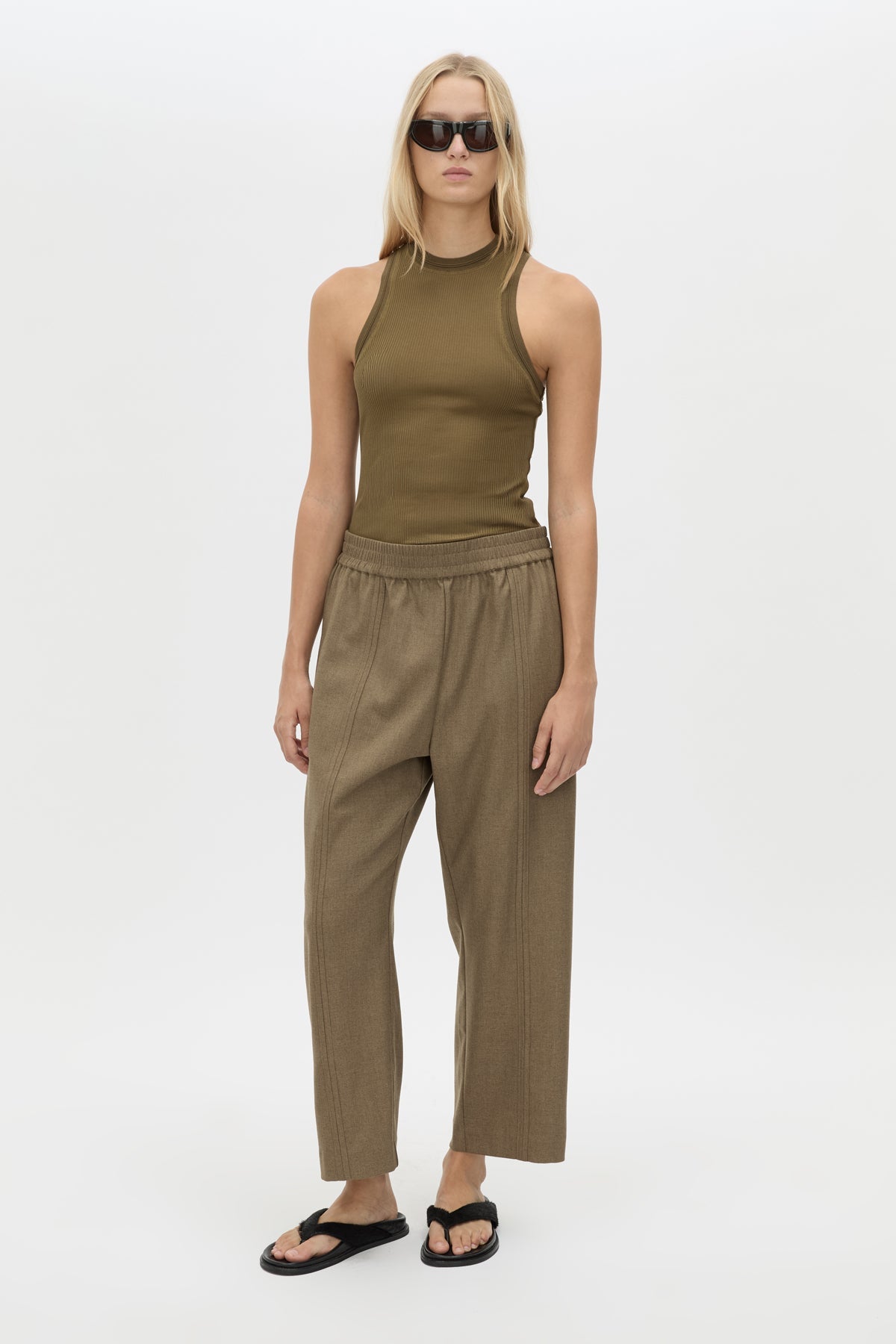 Sander Fisherman Pant in Sable Marle - CAMILLA AND MARC® C&M – CAMILLA ...